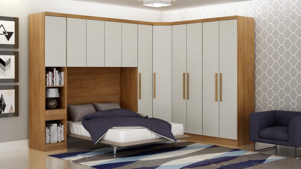 GUARDA-ROUPA MODULADO CASAL 005 - Novo Horizonte